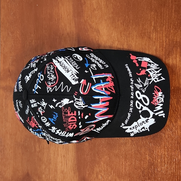 None | Accessories | Graffiti Baseball Hat | Poshmark